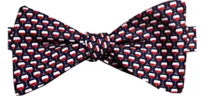 LAZYJACK PRESS On Cloud Wine Bow Tie