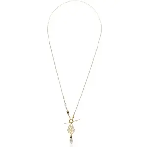 ATELIER PETITES PIERRES Jaipur Natural Gem Beaded Necklace - Gold