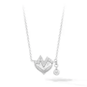 AWNL Flipped Meteorite Sterling Necklace - Silver