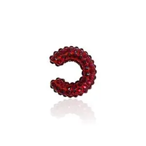 PINAR OZEVLAT Crystallised Lily Ear Cuff