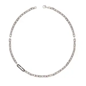 DIME TRIBE Route 66 Bridge Necklace - Silver