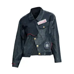 STORY WEAR Dog Asymmetric Jacket - Black