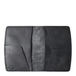 ROARCRAFT Leather Passport Wallet Nemrut Coal - Grey
