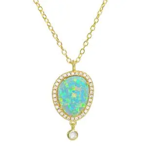 KAMARIA Opal Johari Necklace - Gold