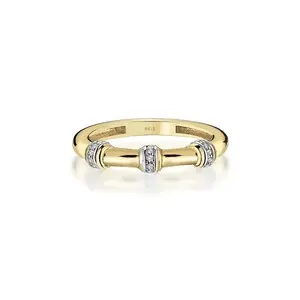 REIS JEWELLERY Insula Bone Ring Yellow - Gold