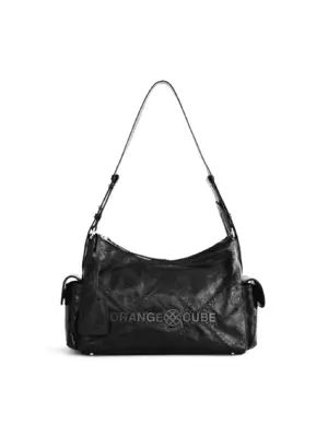 ORANGE CUBE Metropolitan City Bag Gloss - Black