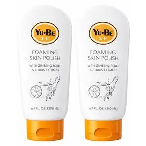 YU-BE, INC. Foaming Skin Polish Duo - Orange