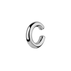 SPERO LONDON Chunky Sterling Ear Cuff No Piercing 1 Piece - Silver