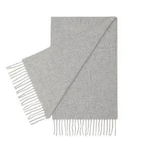 HEGARTY Light Lambswool Scarf - Grey