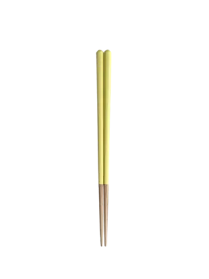 Twig New York Mono Chopsticks Set Of Four Lemon - Yellow