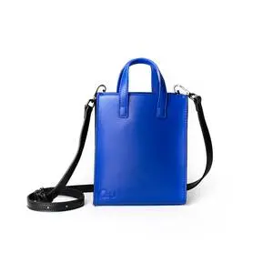 QU Electric Mini Tote Bag - Blue
