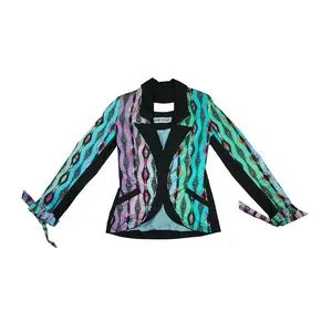 TRAMP IN DISGUISE Astere Print Blazer
