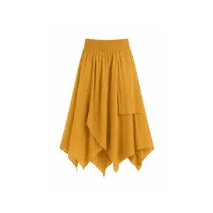LUMINA ELIGMA Crinckle Freesize Skirt - Yellow