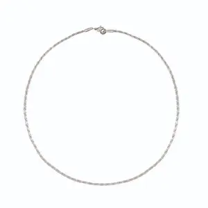 A WEATHERED PENNY Snake Chain Necklace - Silver