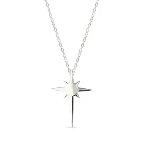 SPERO LONDON Single Star Sterling Necklace - Silver