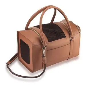 Zoë Pet Atelier Leather Pet Carrier