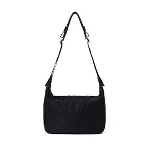 HAH ARCHIVE Ark Messenger Bag Crease - Black