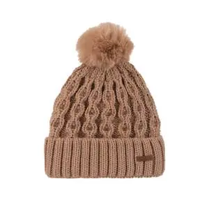 NORDBRON Giada Camel Beanie - Brown