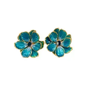 THE PINK REEF Dark Turquoise Jewel Box Blue