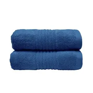 Misona Ultra Soft Bamboo Bath Towel Set Smoky - Blue