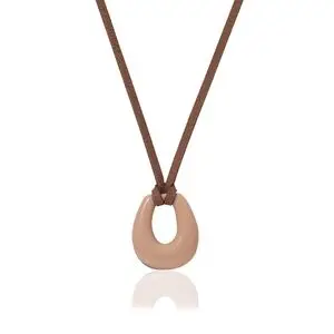 A WEATHERED PENNY Sahara Necklace Light - Brown