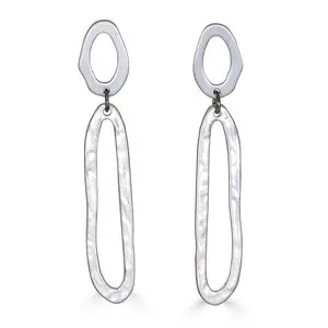 LONI PAUL JEWELRY Swirl Earrings - Silver