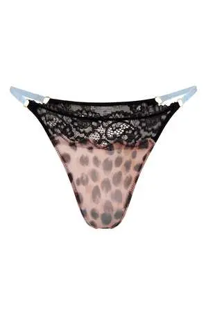 WILD LOVERS LONDON Lyra Thong - Brown