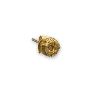FRENVYRN Ren 18k Vermeil Yarn Stud Earring Single - Gold