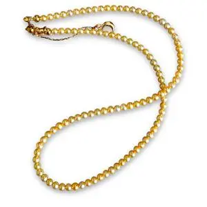 NINEMOO Soleil En Pearl Necklace – Petit - Gold