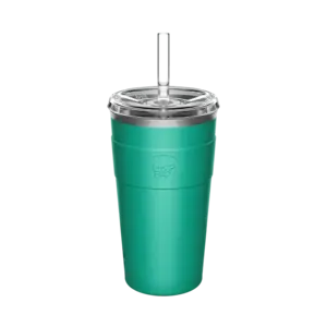 KEEPCUP Cold Cup Thermal With Straw Lid 16oz/454ml Stainless Steel Reusable Coffee Cup Frost - Green