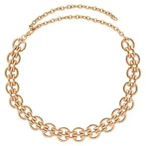 BELTBE Chain Belt In Metal - Gold