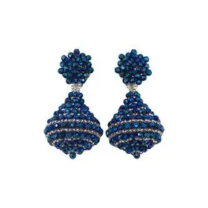 Fairchild Baldwin Chandelier Earrings Royal - Blue