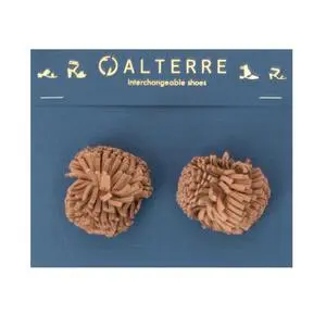 ALTERRE Blush Suede Pom Pom