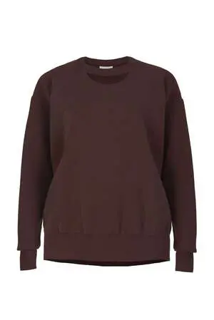 SALANIDA Rotondo 100% Merino Jumper Chocolate - Brown