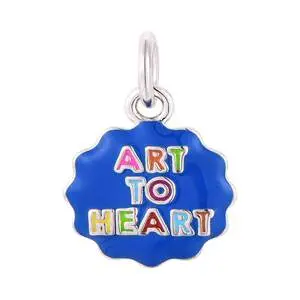 PINNOLE Art To Heart Charm - Blue