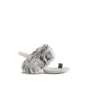 United Nude Grey / Silver Loop Toe Teddy Silver Digital Mist - Grey/silver