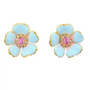 THE PINK REEF Small Baby Floral - Blue