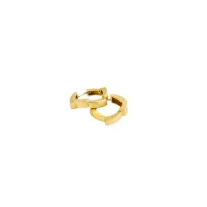 GUTTA DESIGN Big-rung Earring Plated