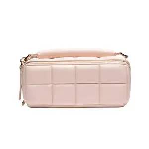 ESTETIKA Neutrals Homee Medium Makeup Bag & Designer Cosmetic Case Blush - Pink