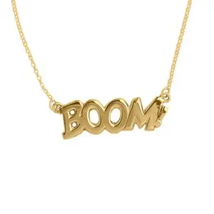 EDGE ONLY Boom! Necklace 18ct Vermeil - Gold