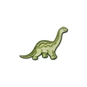 MAKE HEADS TURN Enamel Pin Dinosaur New - Green