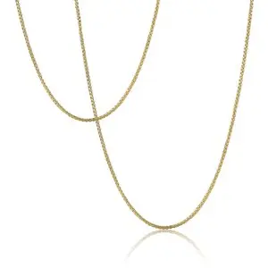 CARTOGRAPHY Rounded Box Link Necklace In Vermeil - Gold