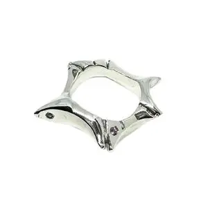 TG-JEWELLERY BY TAMARA GERVASIO Silver / Pink Star Ring – Sterling Silver With Amethyst - Silver/pink