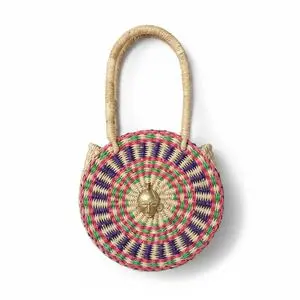 SOKONA Esengo Joy In Motion Handwoven Bag - Pink