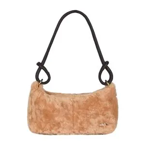 OWEN BARRY Devoran Sheepskin Shoulder Bag - Brown