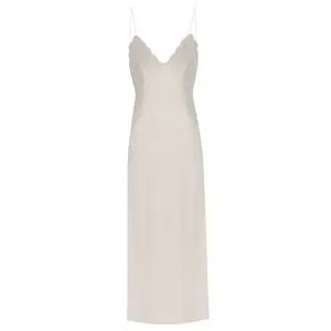 BOCAN COUTURE Diana Silk Nightgown Off - White