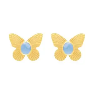 MARCIA MORAN Zahara Earrings In Tanzanite - Blue