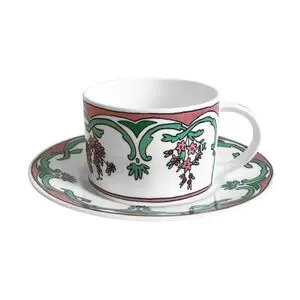 Twig New York Always Marie Cup & Saucer - Green