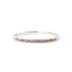 BELINDA JEWELZ Garnet Birthstone Band Ring - Red