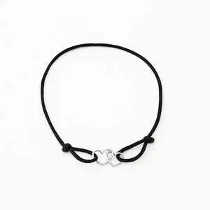 MY MOKONDO Vincia Hearts Bracelet - Silver